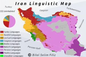 Mapping Iran’s Tongues: A Mosaic of Languages - Vivid Maps