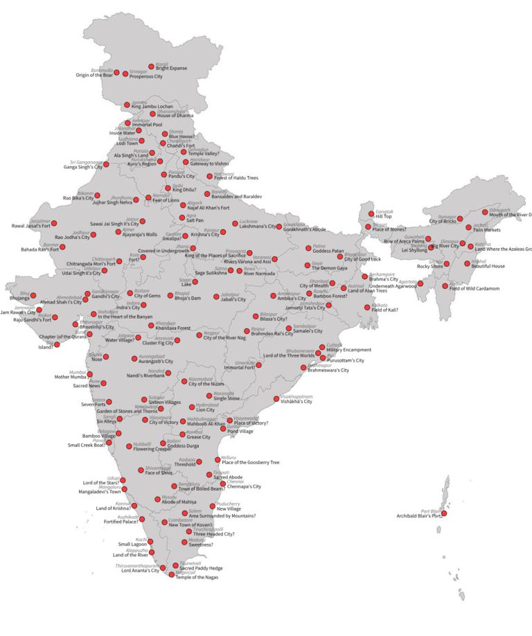 India explained in 25 maps - Vivid Maps