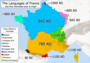 Maps of dialects of the French language around the world - Vivid Maps