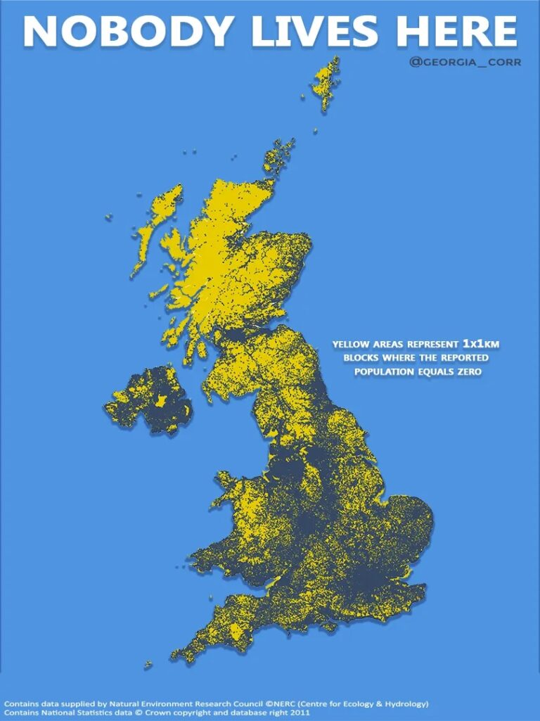 Where Nobody Lives: Maps of Earth's Uninhabited and Wilderness Areas ...