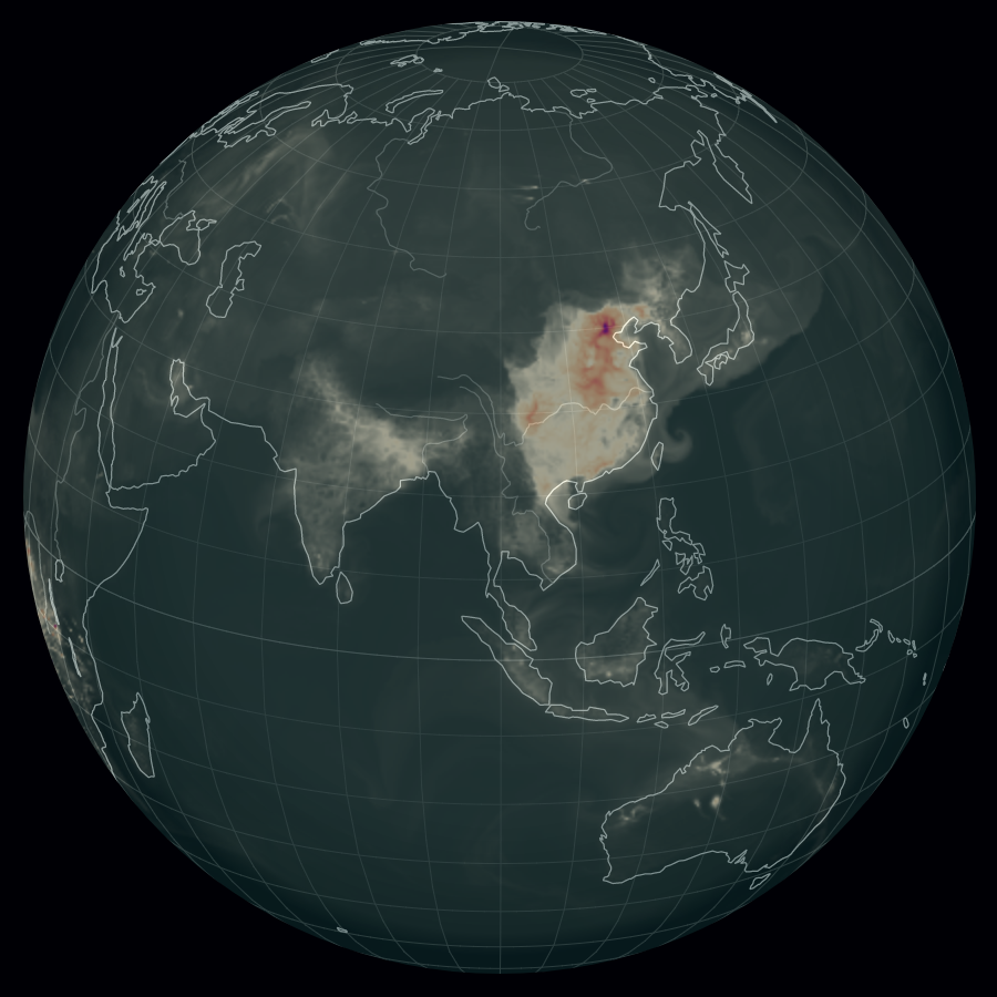 Air pollution in Asia (09/13/2017) - Vivid Maps