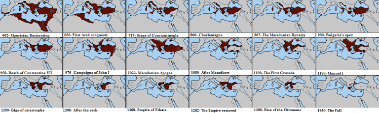 Languages of the Byzantine Empire (580 AD) - Vivid Maps