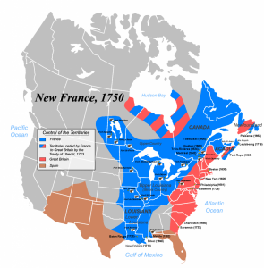New France in its heyday - Vivid Maps