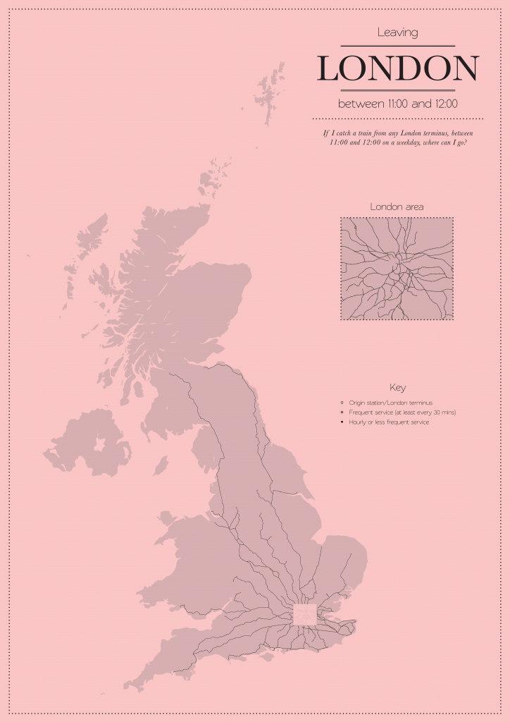 Mapping London's reach - Vivid Maps