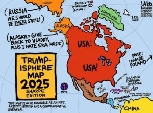 How Donald Trump Sees the World: A Decade of Satirical Cartography ...