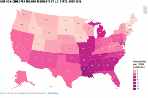 Guns in America: Where Gun Ownership, Homicides, and Gun Laws Collide ...