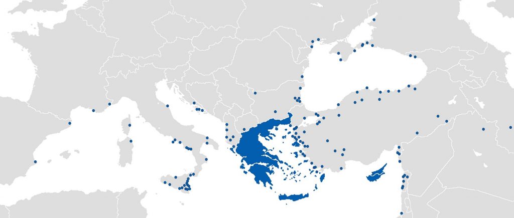 Genetic Map of Greece - Vivid Maps