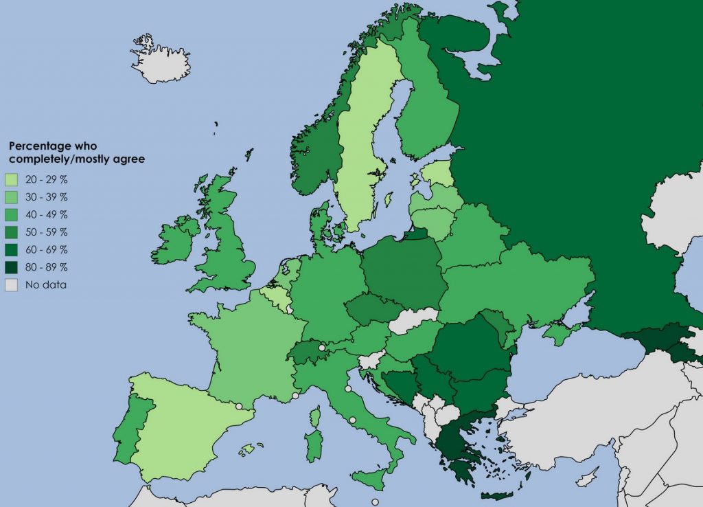 Cultural Pride Across Europe Mapped - Vivid Maps