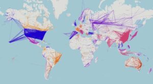Worldwide Airline Routes - Vivid Maps