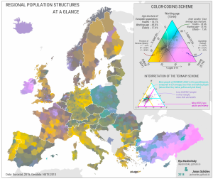 How is the world aging (1050 - 2100)? - Vivid Maps