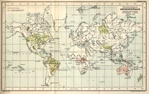 The Cannibal Map of the World: A Dark Chapter in Human History - Vivid Maps