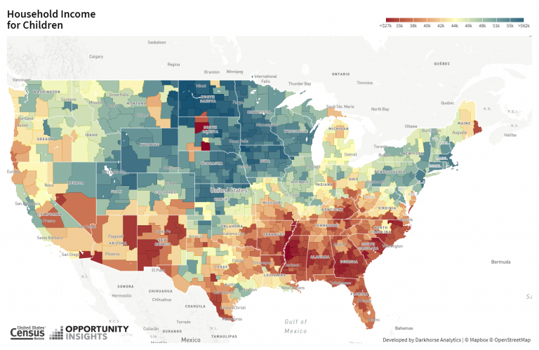 The Opportunity Atlas: Mapping the American Dream - Vivid Maps