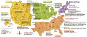 Regions of the United States - Vivid Maps
