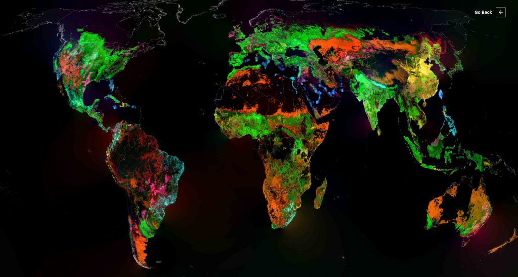 The Colors of Global Food Security - Vivid Maps