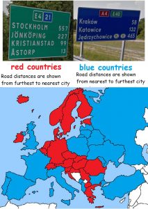 What traffic rules are different in different countries - Vivid Maps