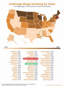 Alcohol consumption in the United States - Vivid Maps