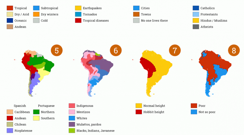 South America - Vivid Maps