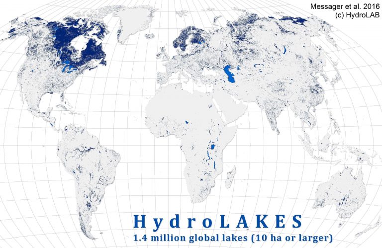 The largest Lakes in the World by Area - Vivid Maps