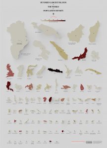 The World’s 100 Largest Islands, Side by Side - Vivid Maps