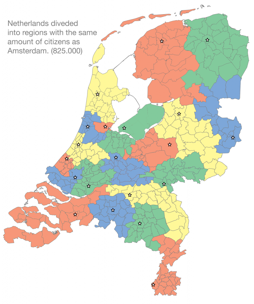 All bike Paths in the Netherlands Mapped - Vivid Maps