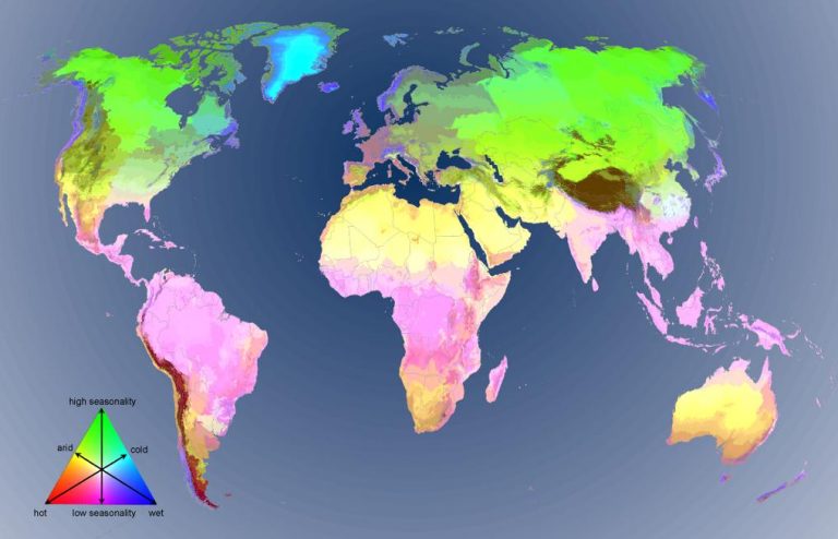 Climate classification systems - Vivid Maps