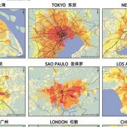 Toronto, color-coded by race - Vivid Maps