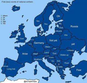 The Meaning Behind National Anthems - Vivid Maps