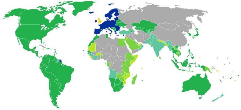 Visa requirements for UK citizens vs visa policy of the UK - Vivid Maps