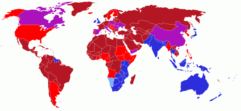 Left or Right? The Fascinating World of Driving Directions - Vivid Maps
