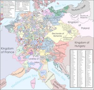 The Holy Roman Empire - Vivid Maps