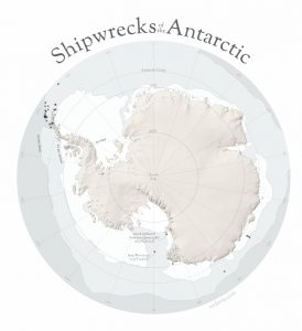 Maps of shipwrecks - Vivid Maps