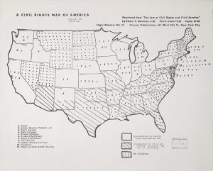 The US House vote on the Civil Rights Act of 1964 - Vivid Maps