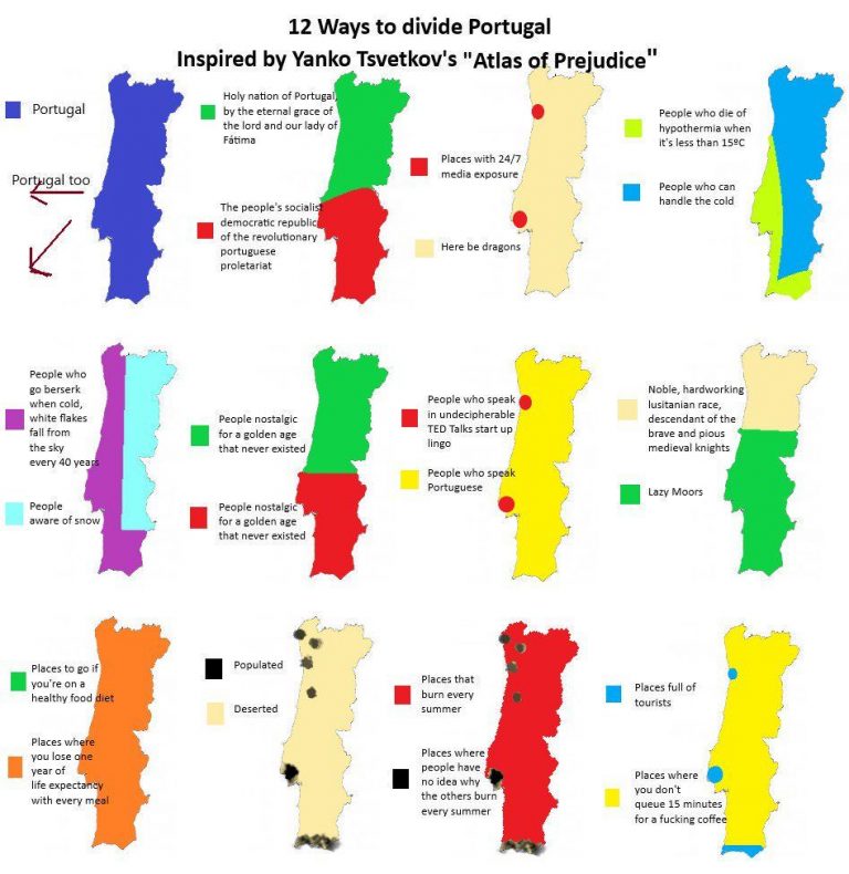 Tearing Portugal Apart - Vivid Maps