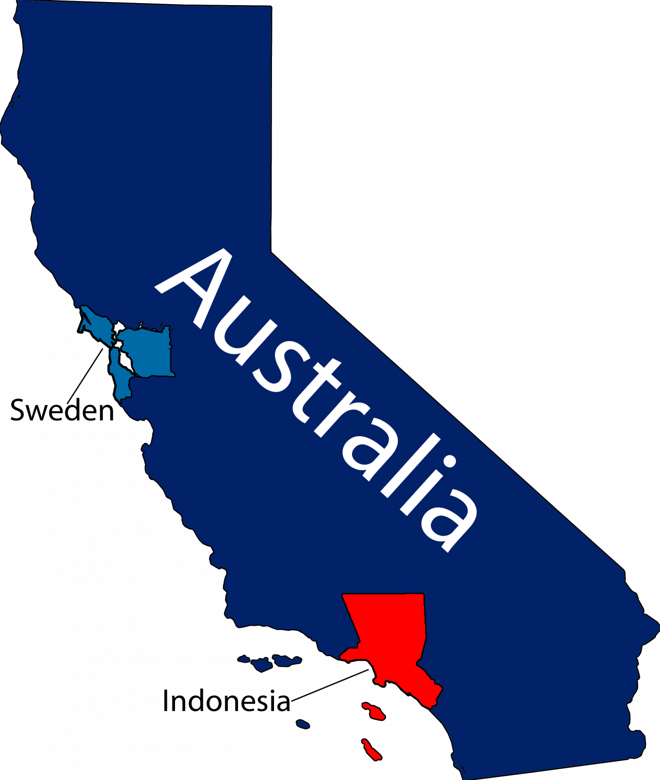 The economy of California mapped - Vivid Maps