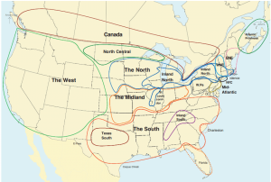 North American Regional Dialects & Accents - Vivid Maps