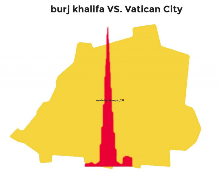 Map of Vatican City - Vivid Maps