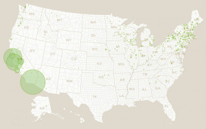 Where Did Your Thanksgiving Dinner Come From? - Vivid Maps