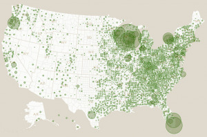 Where Did Your Thanksgiving Dinner Come From? - Vivid Maps