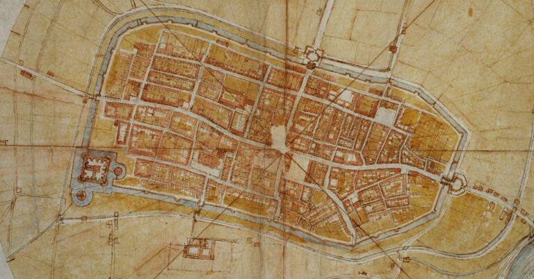 Leonardo Da Vinci's maps - Vivid Maps