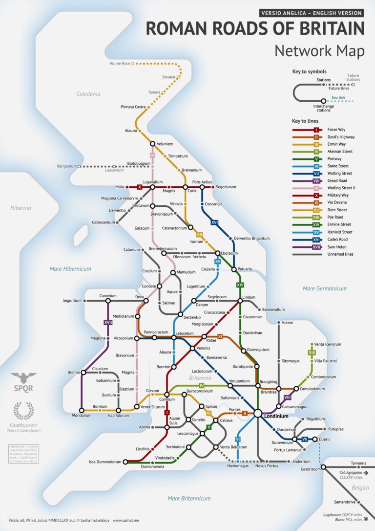 Roman Britain explained in maps - Vivid Maps