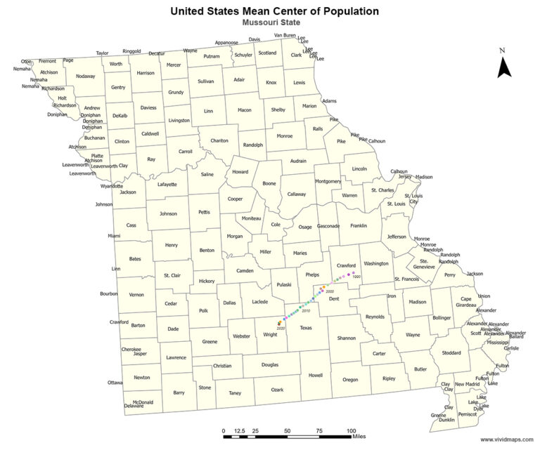 U.S. Population Density Mapped - Vivid Maps