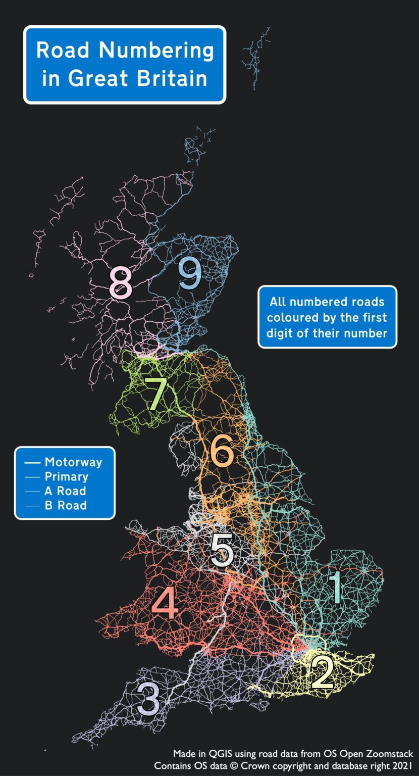 The UK public transport system mapped - Vivid Maps