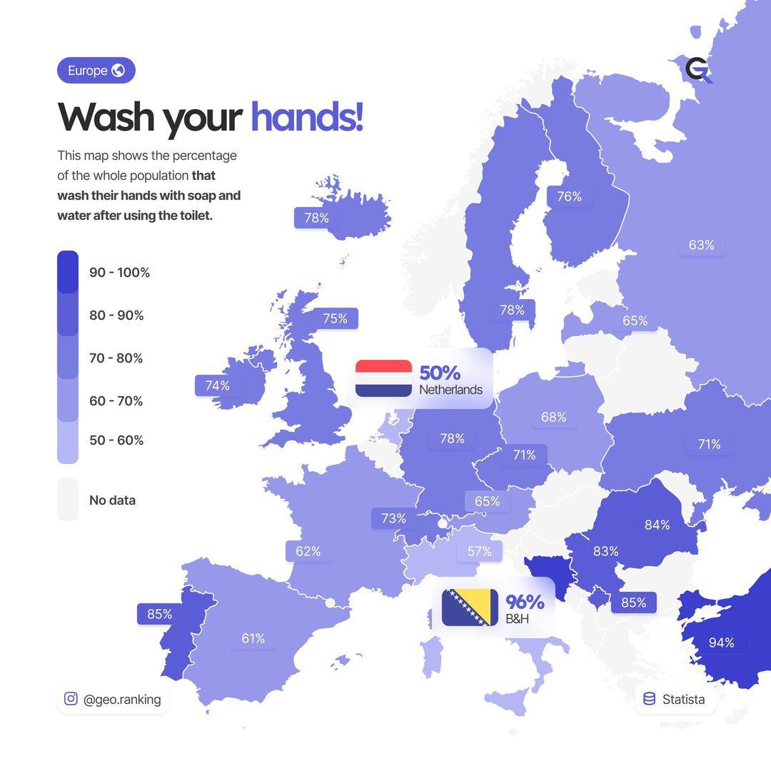 Cultural Differences Mapped - Vivid Maps