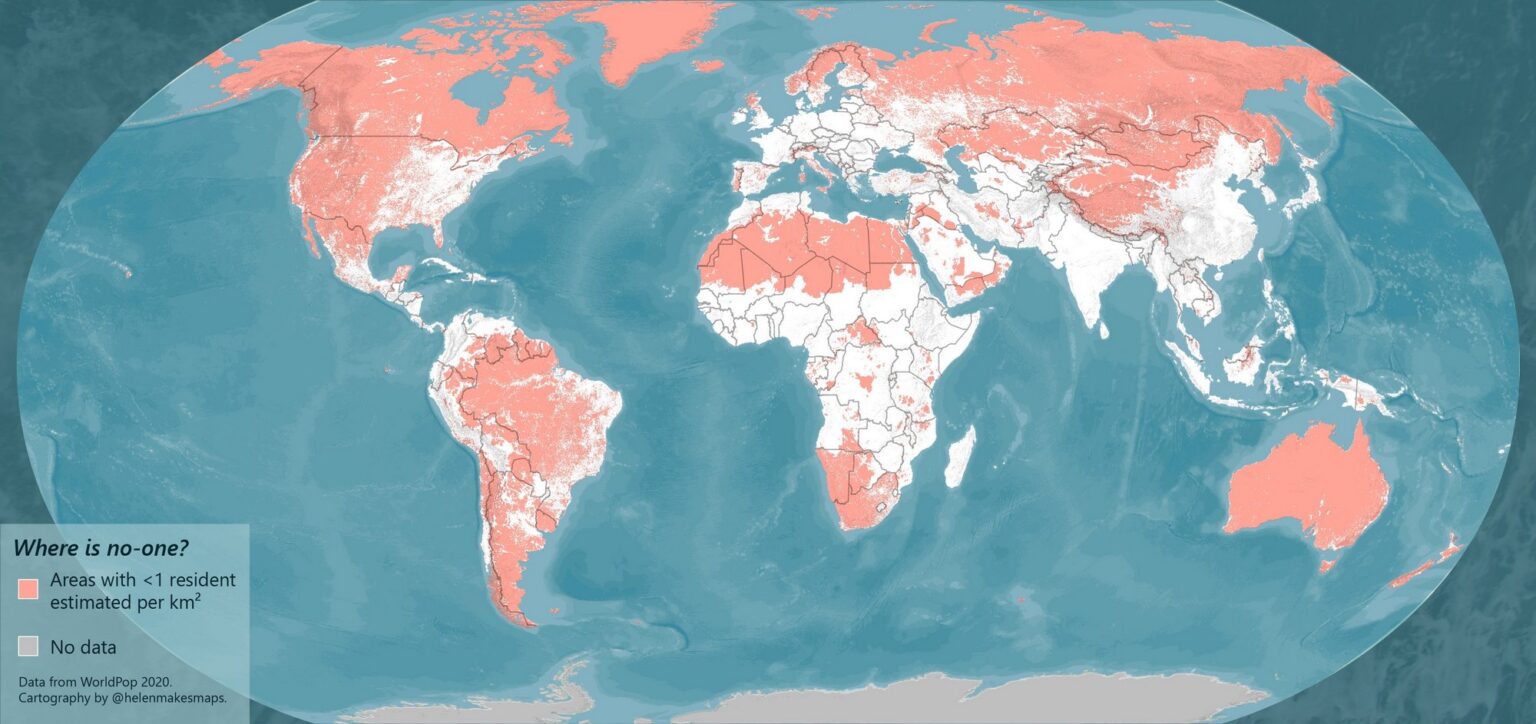 Nobody Lives Here - Vivid Maps