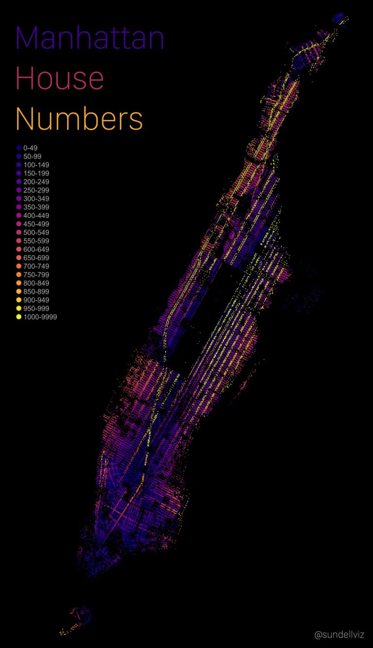 Building Age New York City - Vivid Maps