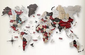 The Best World Map Posters In 2022 - Vivid Maps