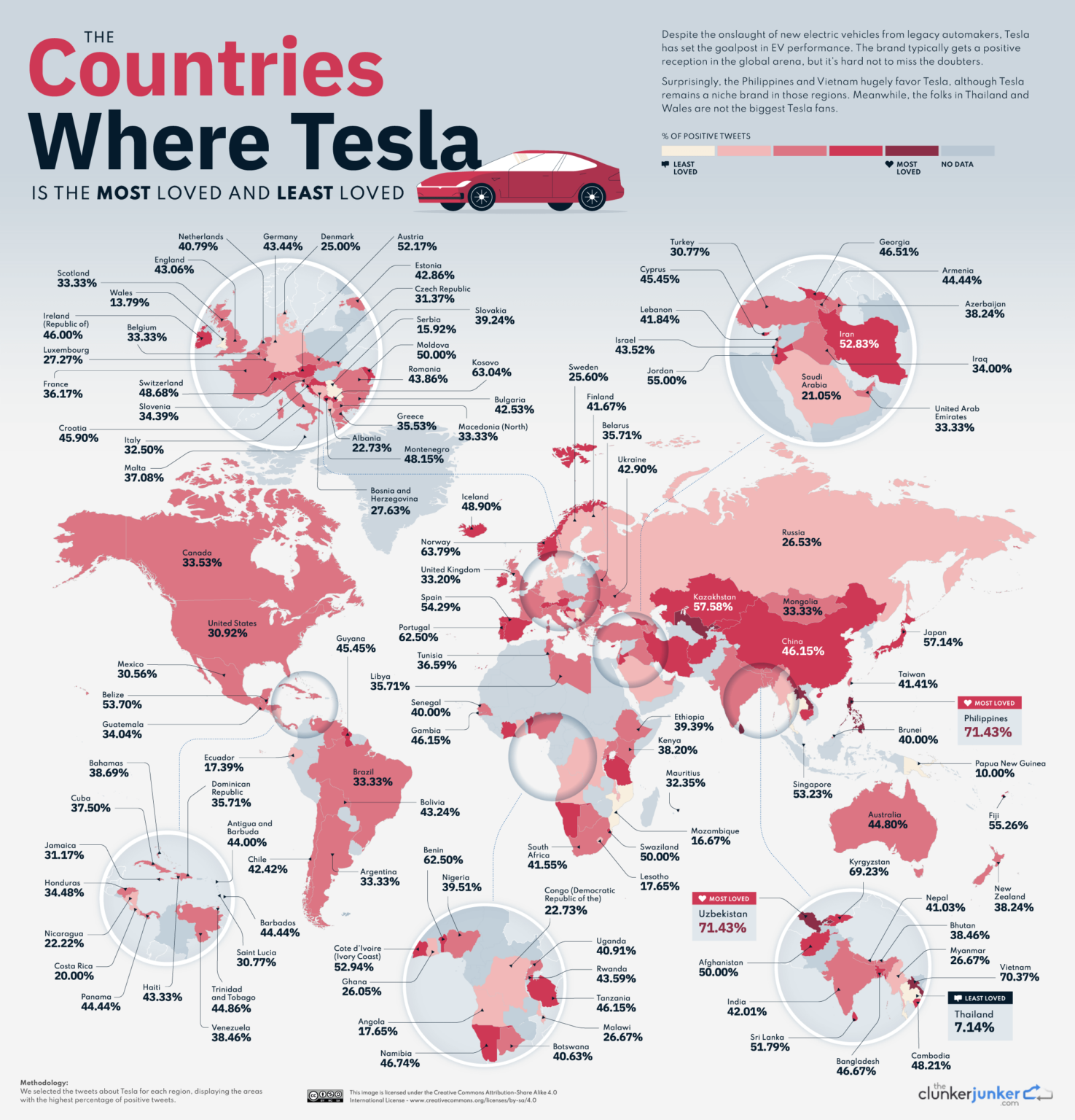 The Most Loved and Hated Car Brands in Every Country Mapped - Vivid Maps