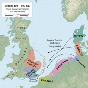 The Migration of the Angles and Saxons to Britain - Vivid Maps