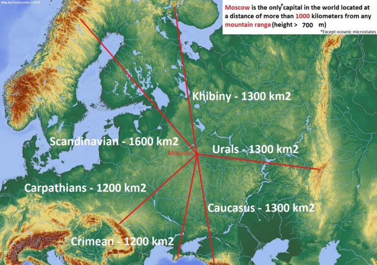 21 maps that explain Russia - Vivid Maps