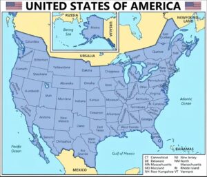 President Polk's Vision: Reshaping the Map of the United States - Vivid ...